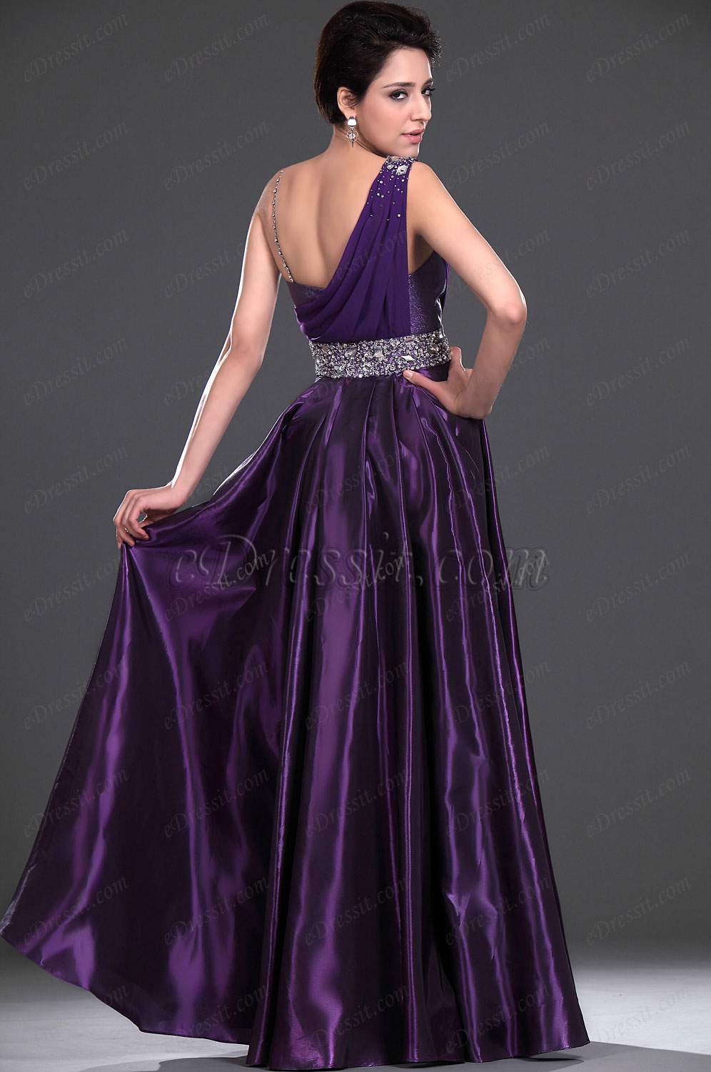 eDressit New Elegant Purple Evening Dress Prom Gown (02111706)