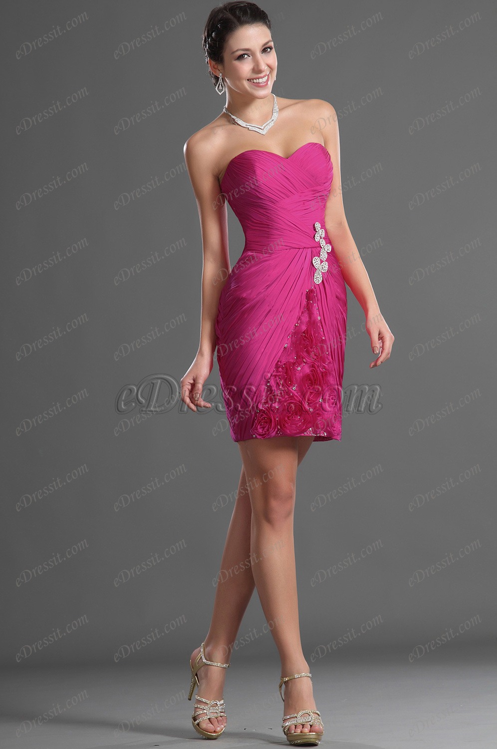eDressit Charming Strapless Cocktail Dress (04125512)